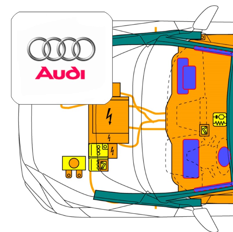 Audi Q5 / SQ5 SUV (>2025) - Digitale Rettungskarte per QR Code - Wenn ...