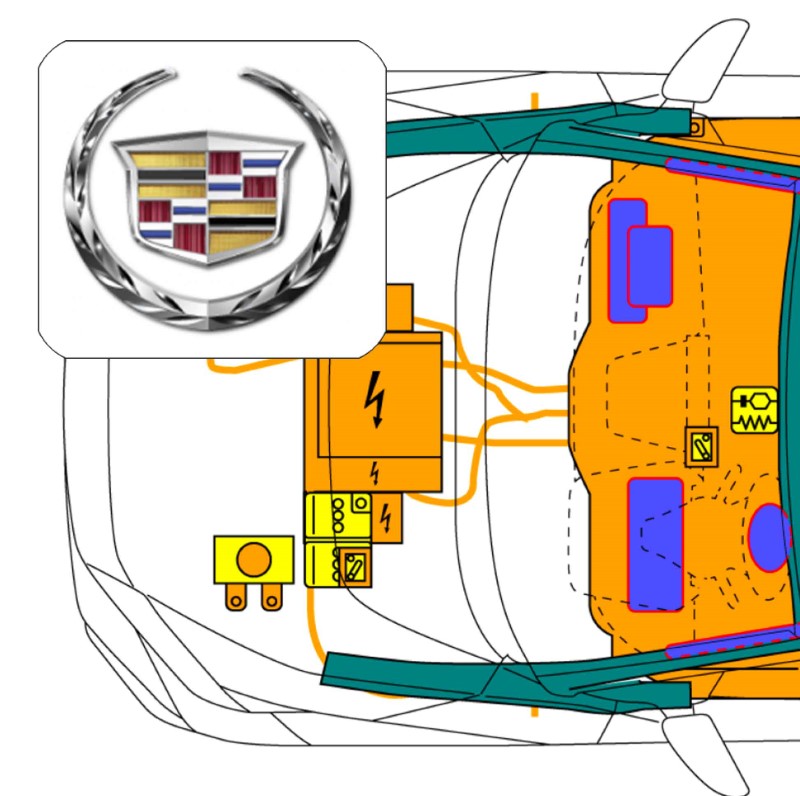 Cadillac Escalade IQ SUV Electric (2025) - Digitale Rettungskarte per ...