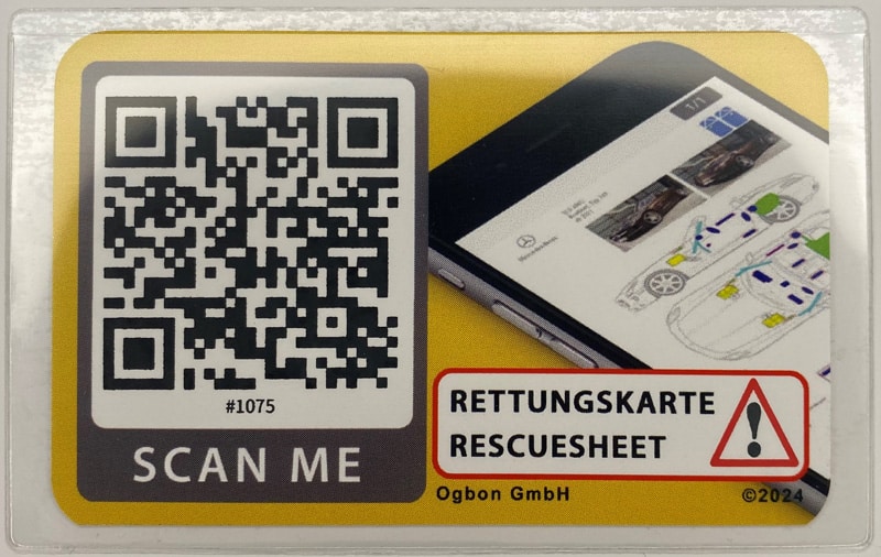 Lamborghini Revuelto V12 PHEV (>2024) - Digitale Rettungskarte per QR ...