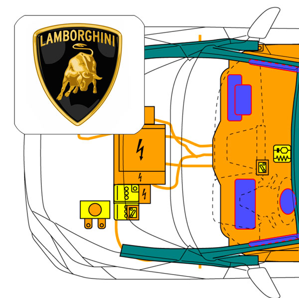 Lamborghini Temerario V8 PHEV (>2025) - Digitale Rettungskarte per QR ...
